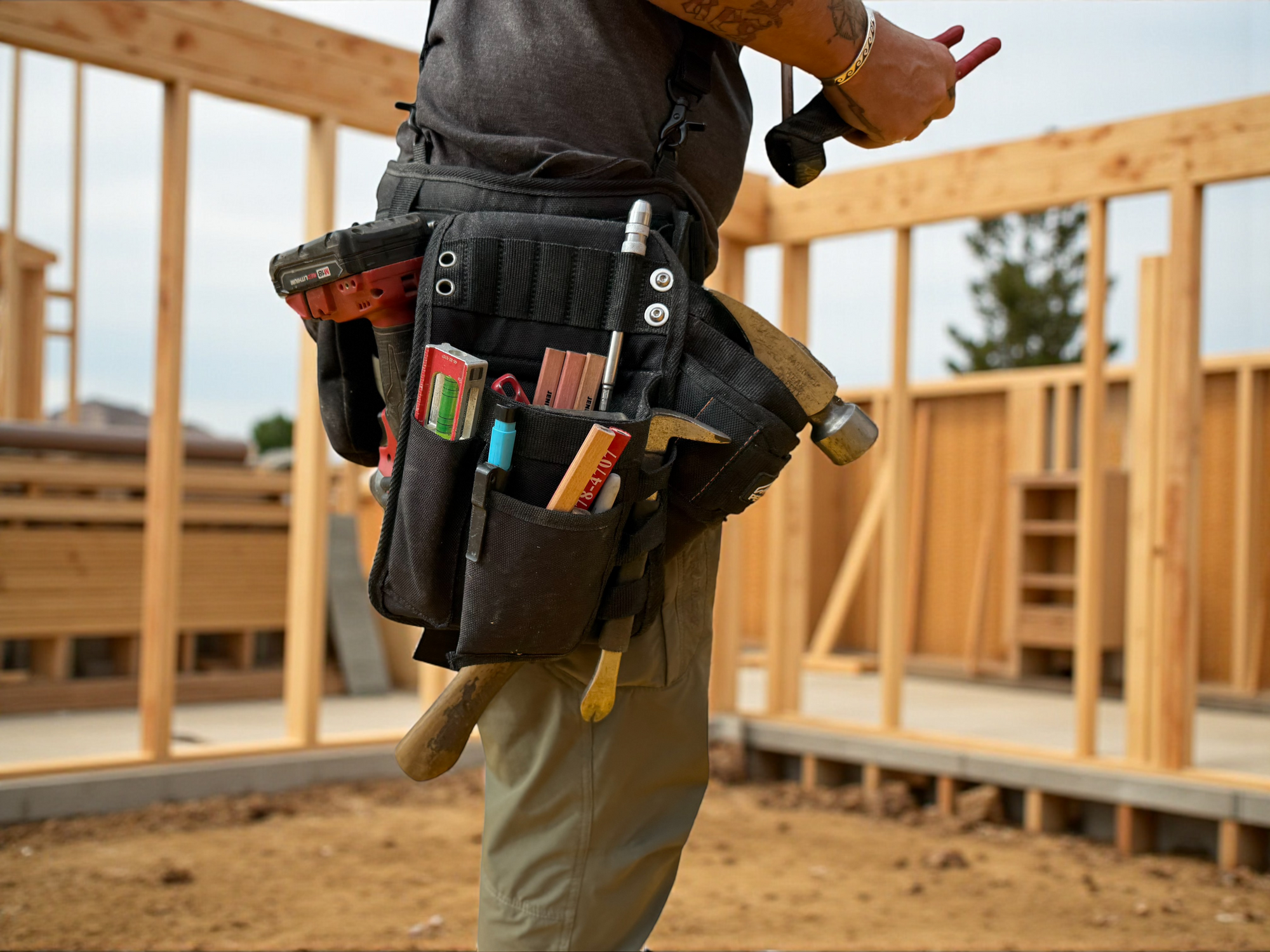 Perkins Builder Brothers Tool belt for Framers and Carpenters