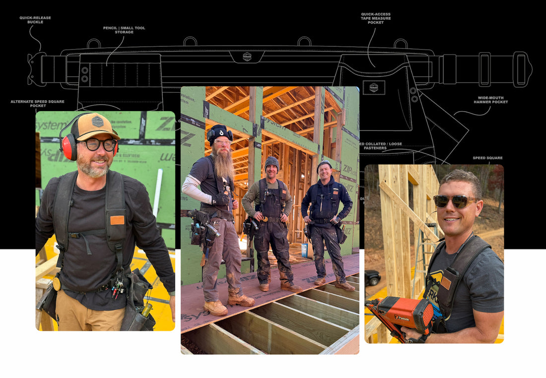 Perkins Builder Brothers Tool belt for Framers and Carpenters